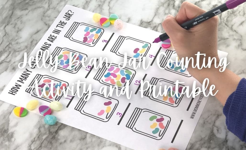 Easter Activities For Kids - Count and Match - Mom Money Kids